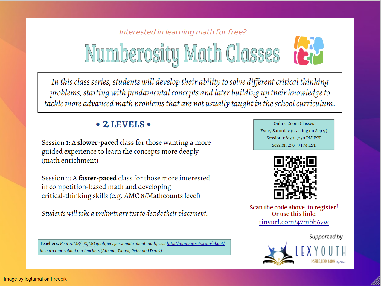 EVENTS - Numberosity
